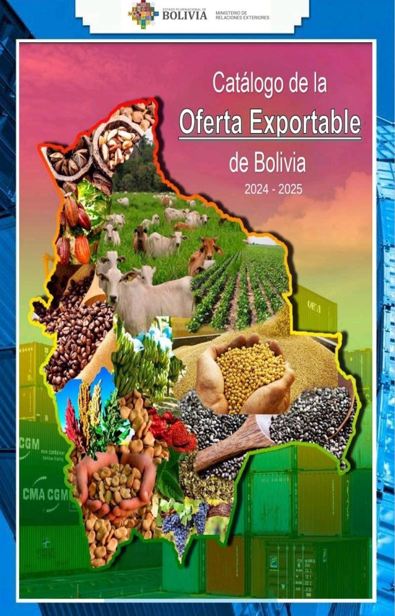 Catálogo de la oferta exportable de Bolivia 2024-2025 – Embajada de ...